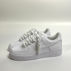 Rope Air Force 1 - Pure White | No Sauce The Plug