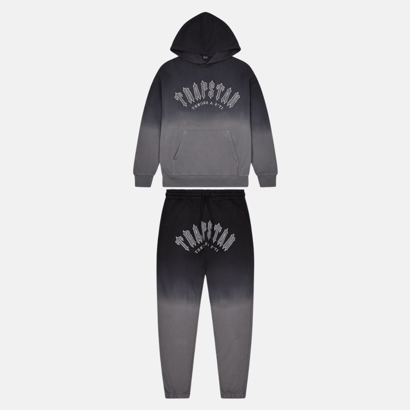Trapstar Gradient Arch Tracksuit - Black | No Sauce The Plug