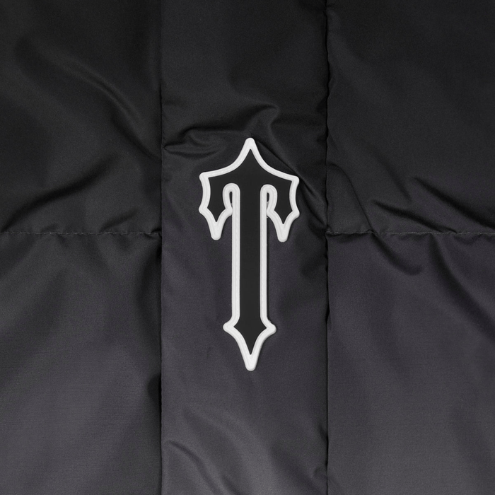 Trapstar Irongate Hooded Puffer AW23 Jacket - Black Gradient | No Sauce ...