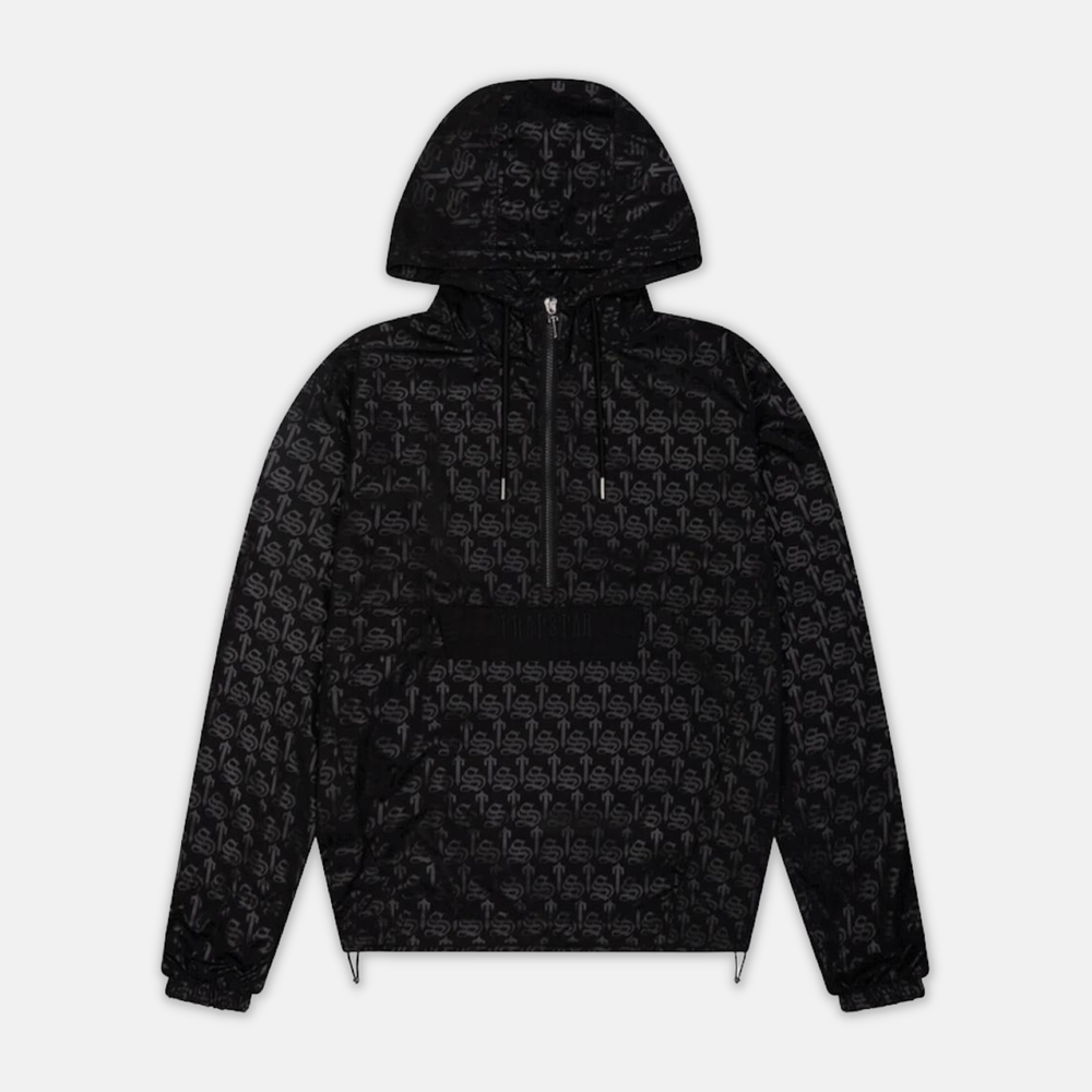 Trapstar Irongate T Windbreaker - Black Monogram Edition | No Sauce The ...