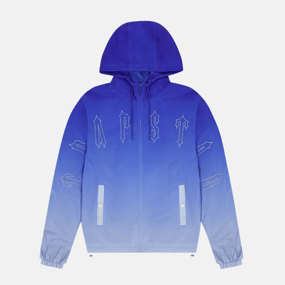 Trapstar Irongate Windbreaker - Blue Gradient | No Sauce The Plug